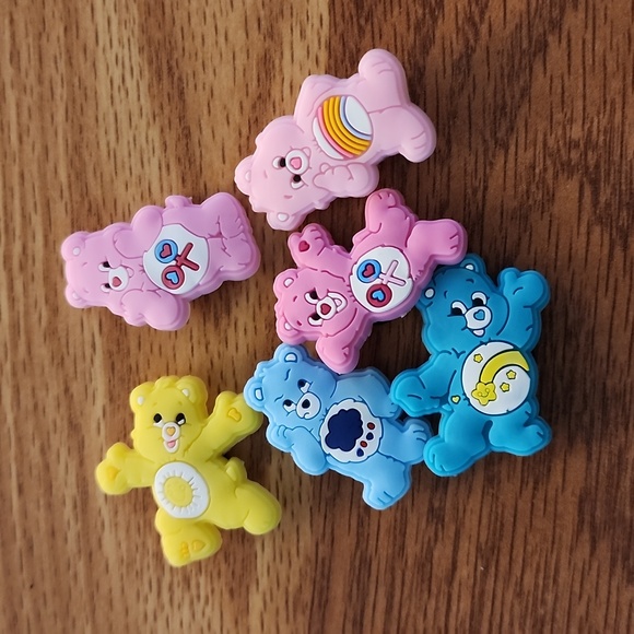 Jibbitz | Accessories | Care Bear Crocs Charms Lot Of 6 | Poshmark